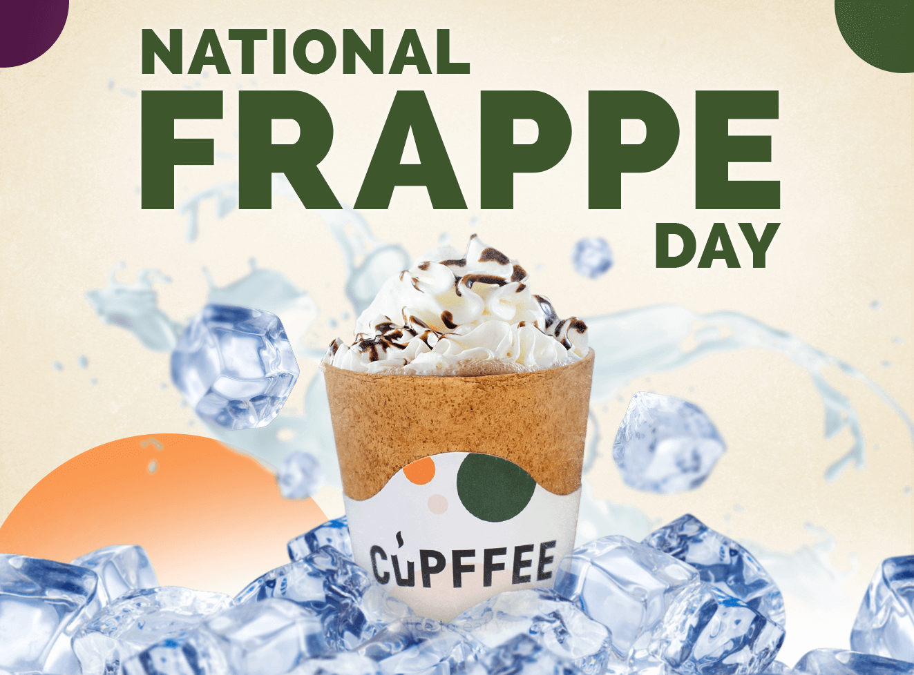 NATIONAL FRAPPE DAY – Cupffee